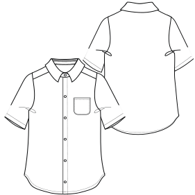 Fashion Sewing Patterns Uniforms Shirts